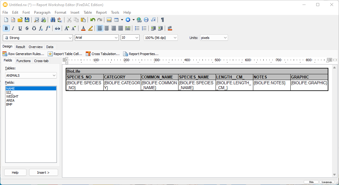 ReportWorkshop 5.1 – report template generation – TRichView Blog